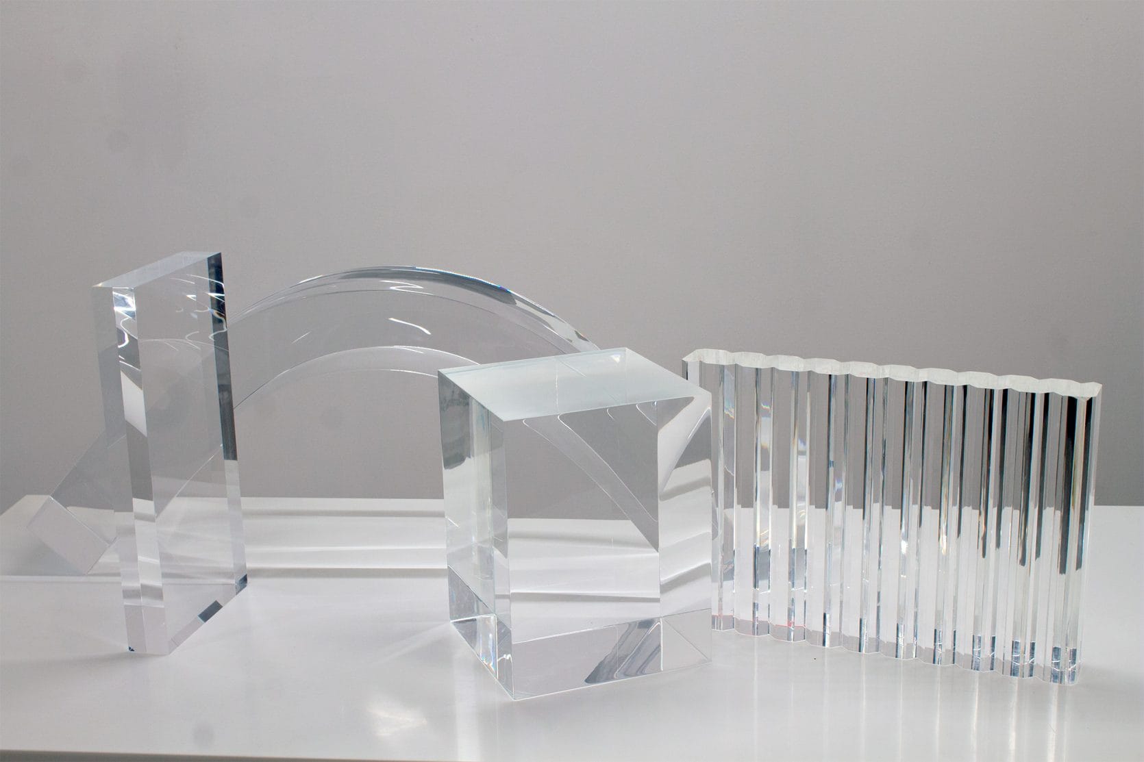 Trabajos realizados en Metacrilato y Policarbonato en Barcelona